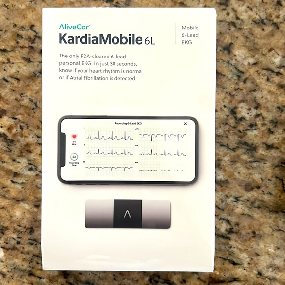 AliveCor | Other | Kardia Mobile 6l Personal 2nd Gen Ecg Device New In ...